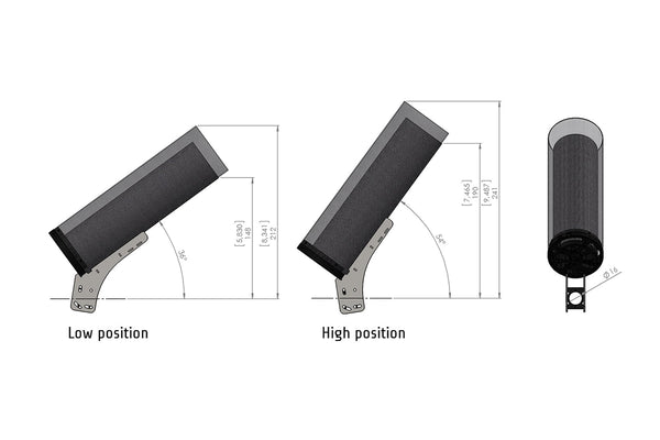 Skycat Carbon Fiber Universal Mount - Fruity Chutes Inc