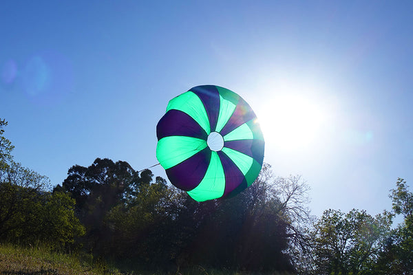 Iris Ultra 60" Compact Parachute - 19lb @ 20fps; 12lb @ 15fps - Fruity ...